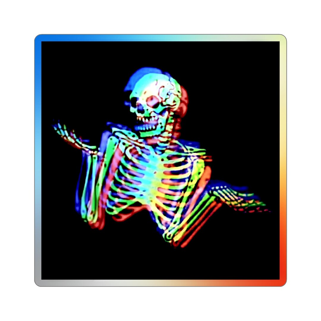 Holographic Sticker Die-cut Goth Design Stickers Ideal for Any ...