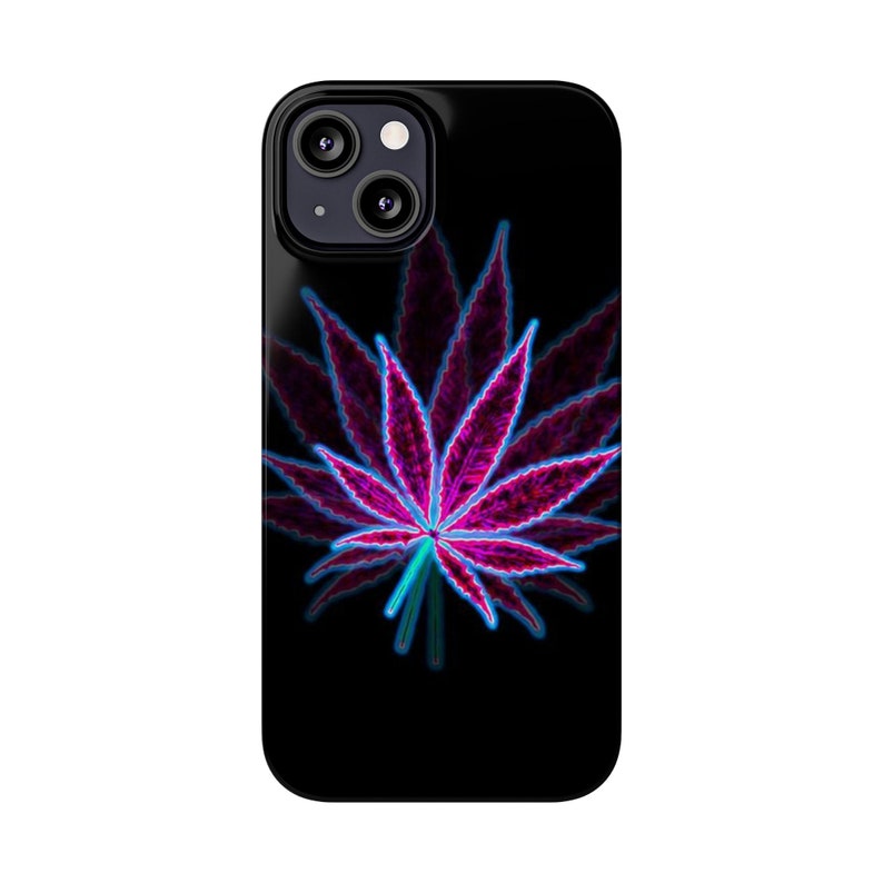 420 Hippy Aesthetic Design Slim iPhone Cases With Weed Design - Etsy
