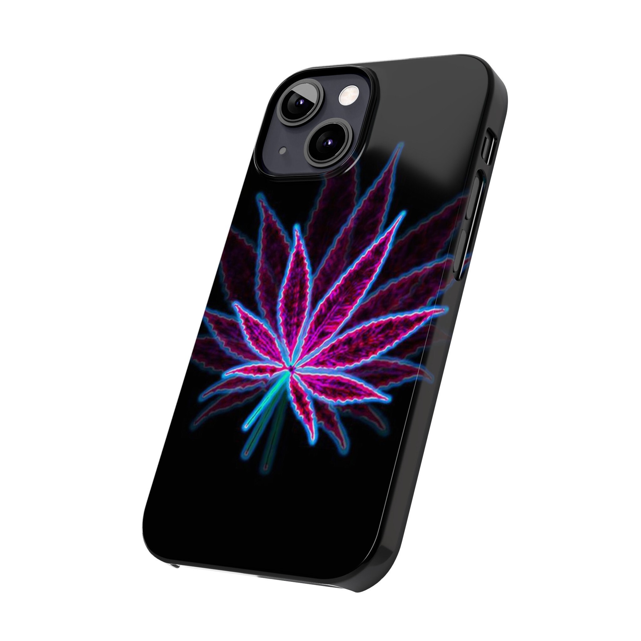 420 Hippy Aesthetic Design Slim iPhone Cases With Weed Design - Etsy