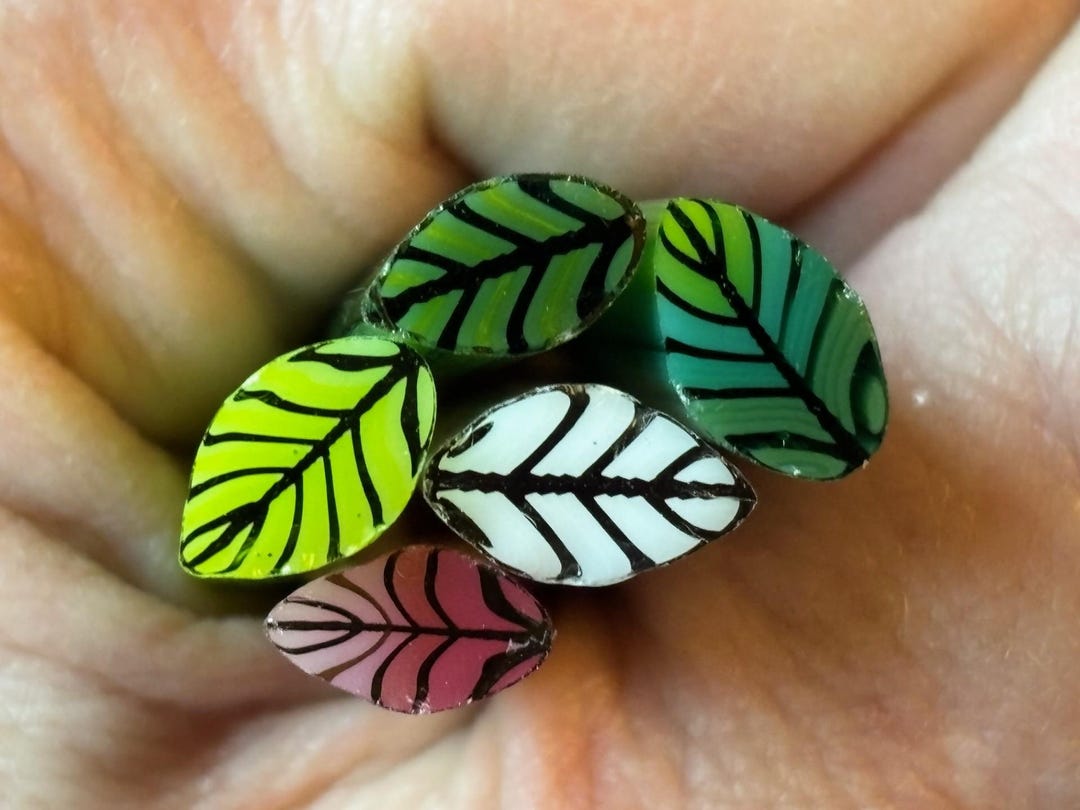 COE 90 - Leaf Variety Pack Murrine - Etsy