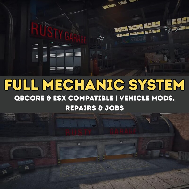 Fivem Scripts Méchanic - Etsy