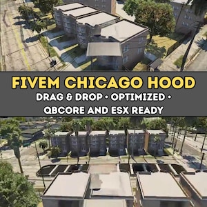 Fivem Chicago Hoods Rework | Gang RP Map With Realistic Urban Area ...