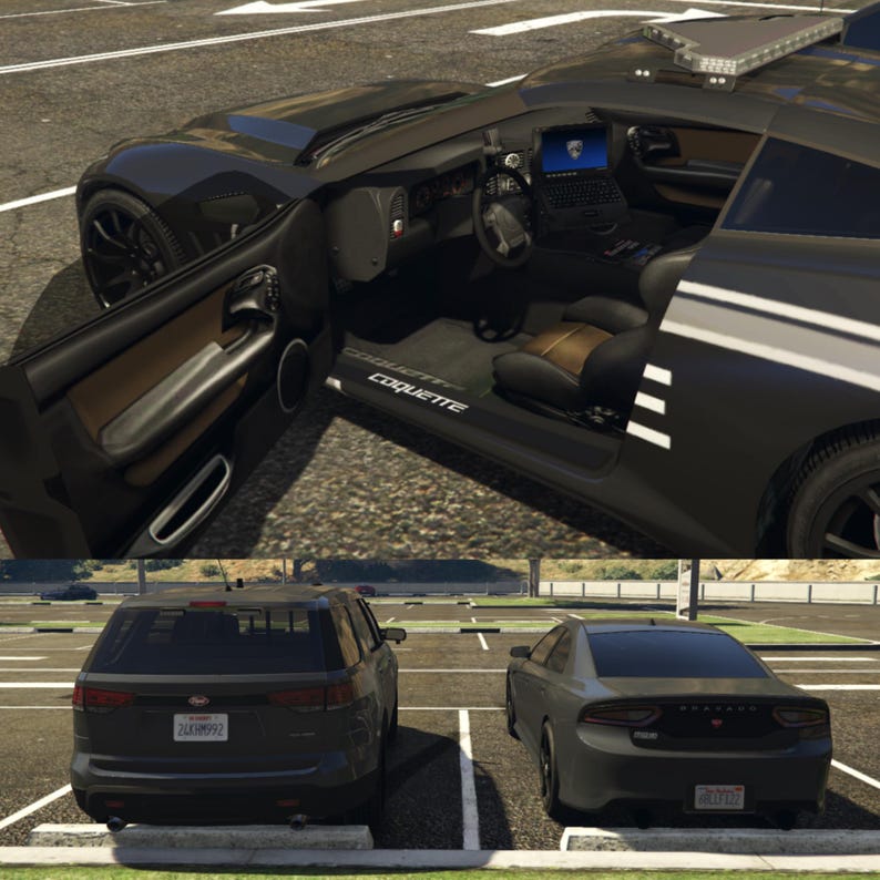 Fivem Ultimate LSPD Police Car Pack | Unbranded | Fivem Ready ...