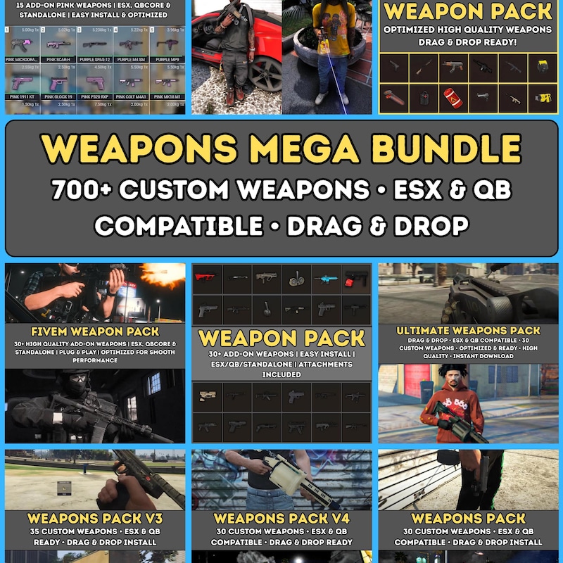 Weapons Packs Fivem - Etsy