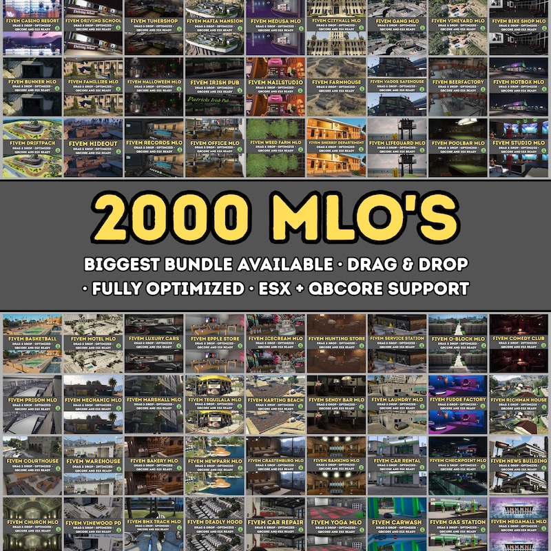 Fivem Mlo by the Mall - Etsy