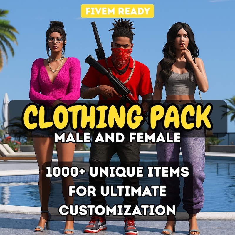 Fivem Female Clothing Packs - Etsy