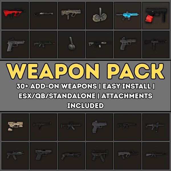 Weapons Packs Fivem - Etsy