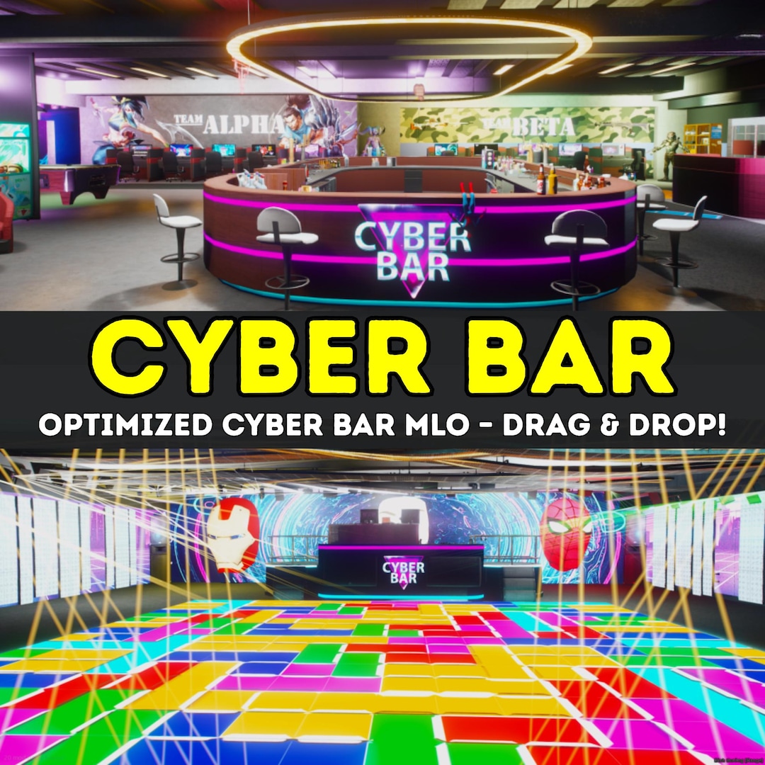Fivem MLO Cyber Bar V2 | Klaar Voor Fivem | Geoptimaliseerd | Hoge ...