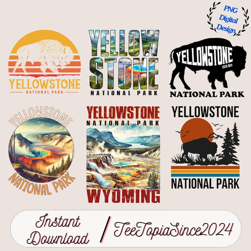 Yellowstone Png - Etsy