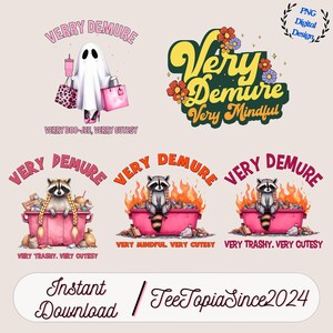 Very Demure Png Bundle, Very Mindful Png, Gen Z Trendy Png, Very Demure ...