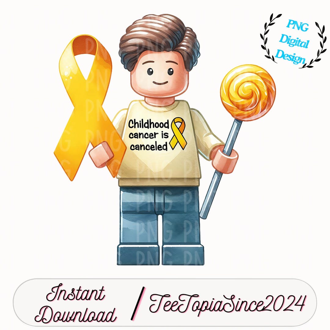 Childhood Cancer is Canceled Png, in September We Wear Gold Png ...