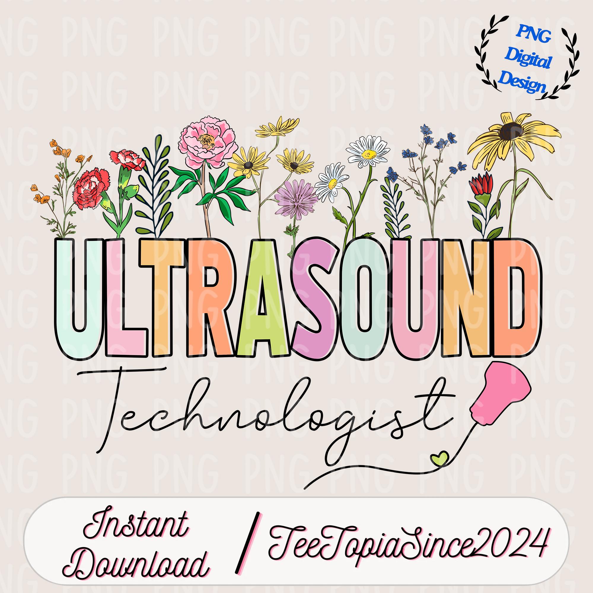 Ultrasound Tech PNG, Ultrasound Technologist Png, Wildflower Sono Png ...