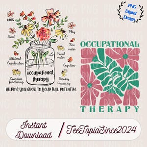 Occupational Therapist Png Bundle, Mental Healthy Png, Therapy Squad ...