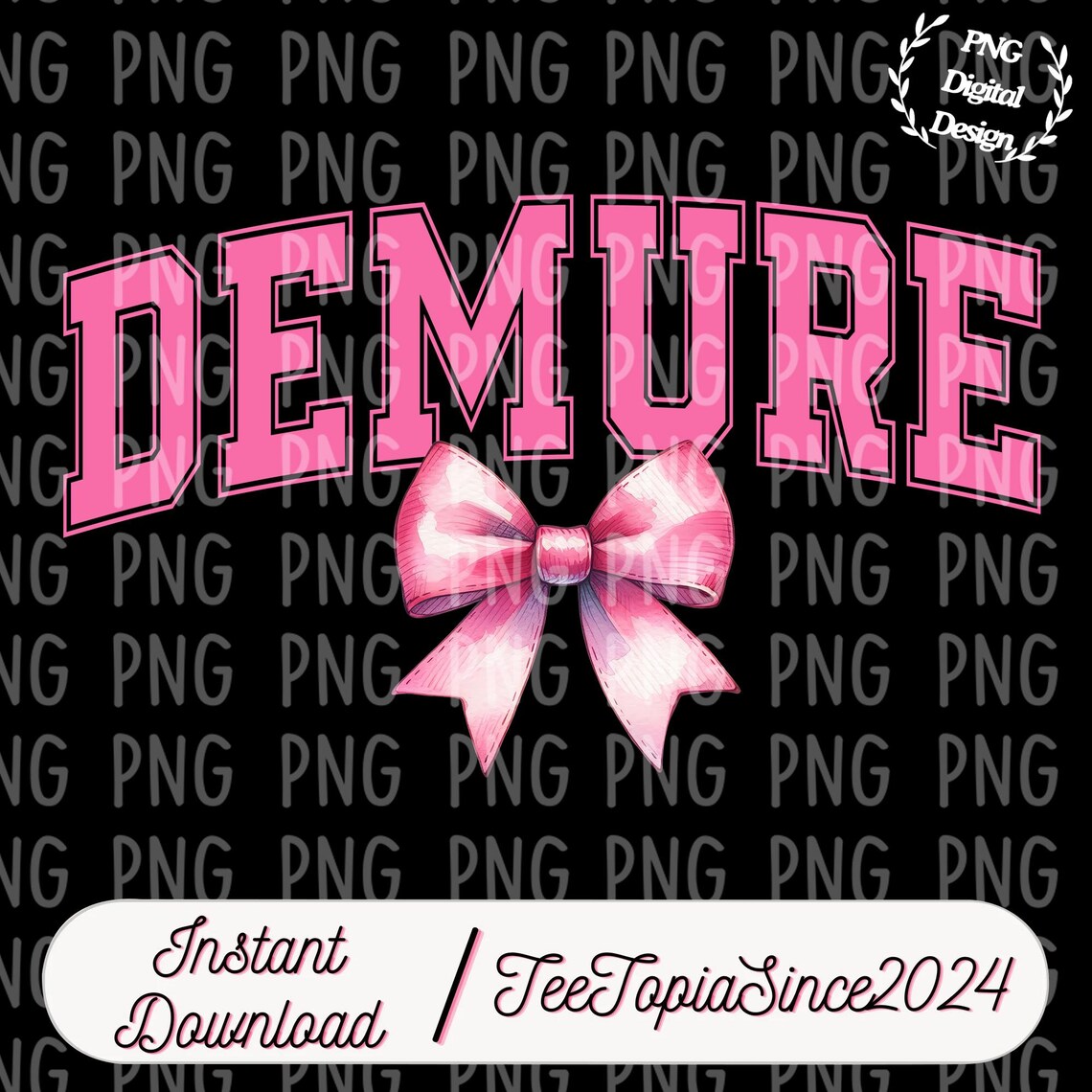 Demure Png, Very Demure Very Mindful Png, Very Demure PNG, Trendy Funny ...
