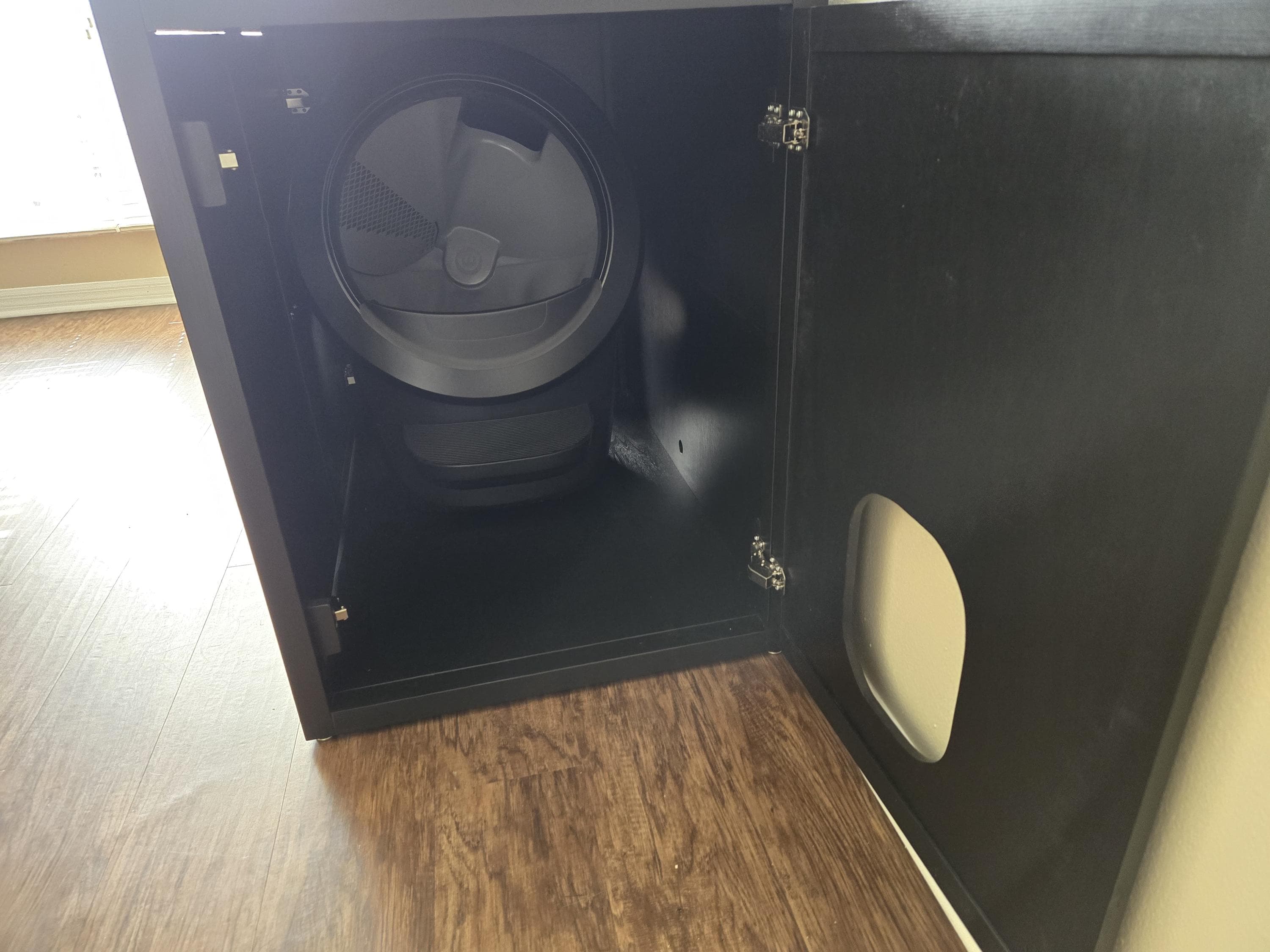 Litter Robot Enclosure: Cat Cabinet With Ramp - Odor Control - Etsy