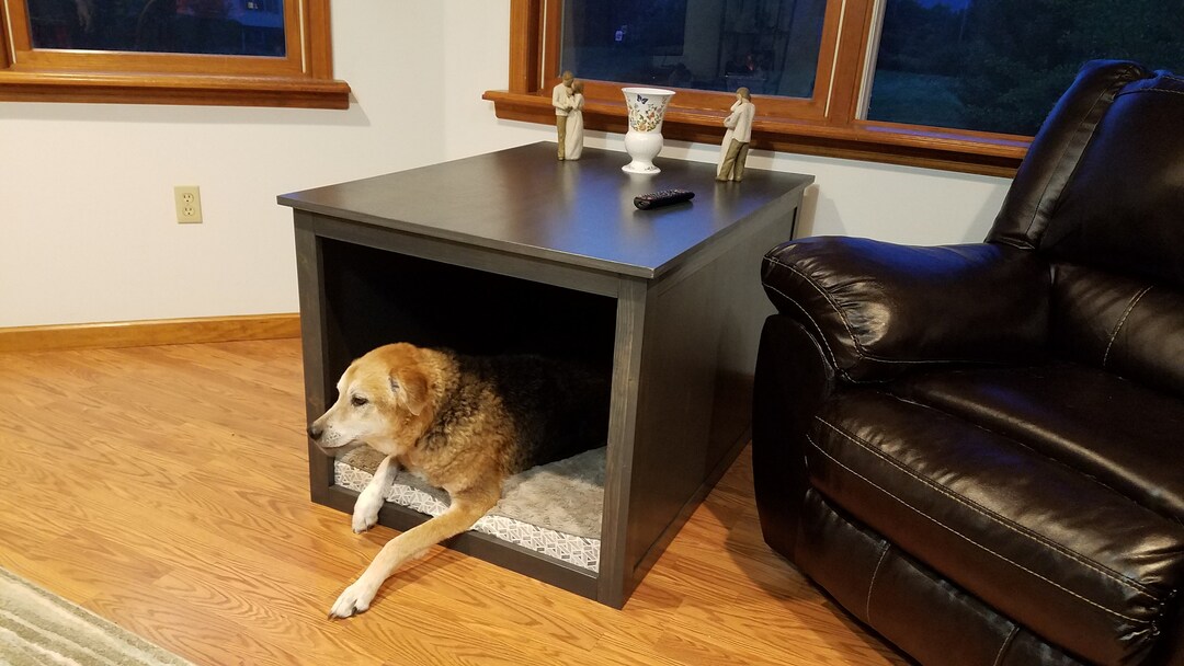 Odor Free Wood Dog Den / Bed / Crate / Kennel / Indoor Dog House - Etsy