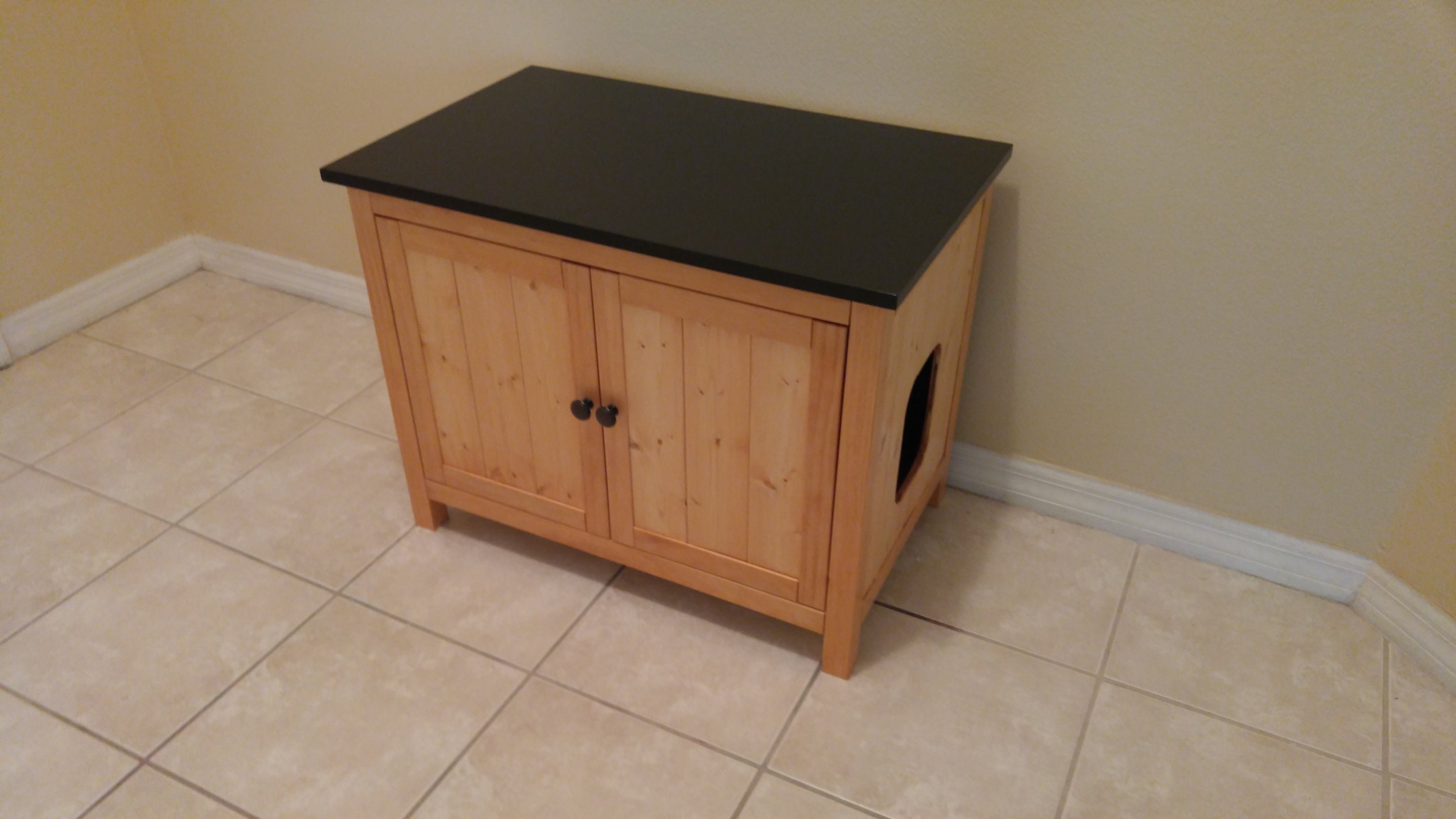 Cat Litter Box Enclosure Cover Cabinet Odor Free Multi Color Choose ...