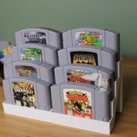 N64 Game Cartridge Anti Dust Storage Display Holder V2 - Etsy
