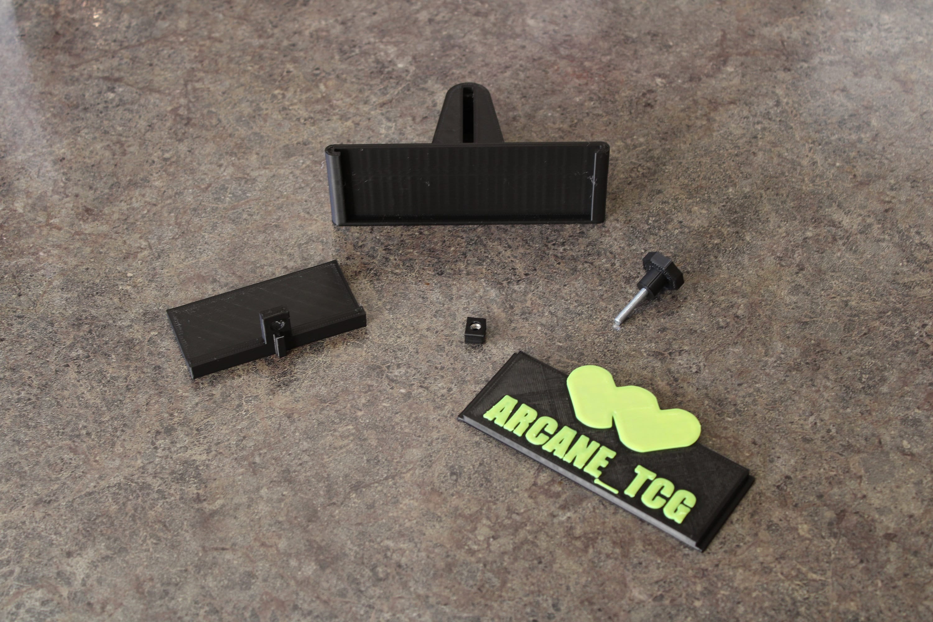 Custom Whatnot Logo Trading Card Stand Personalized Display Holder ...