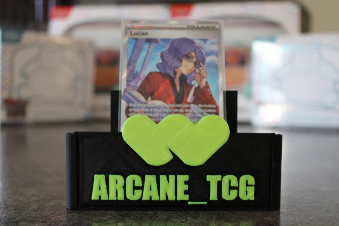 Custom Whatnot Logo Trading Card Stand Personalized Display Holder ...