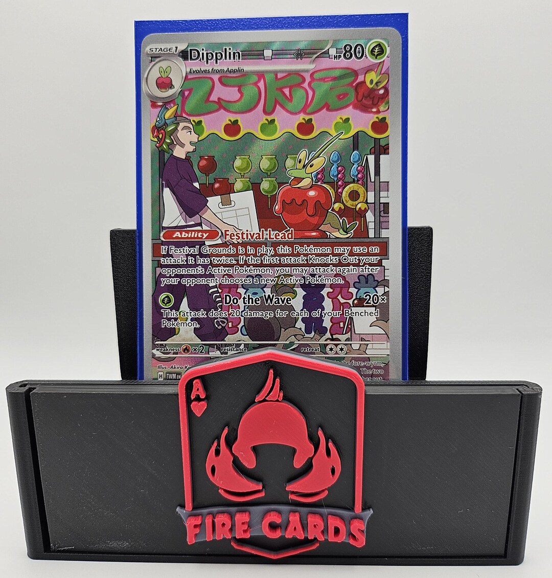 Custom Logo Trading Card Stand: Adjustable Tilt, 3D Printed Display - Etsy