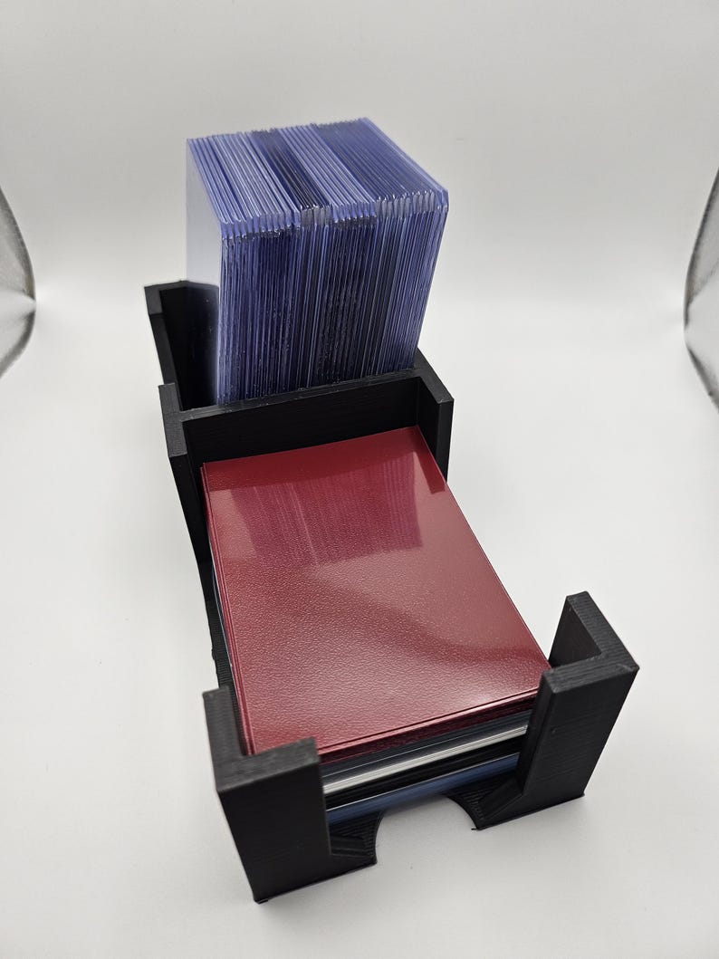 Trading Card Storage Tower: Top Loader & Penny Sleeve Dispenser - Etsy