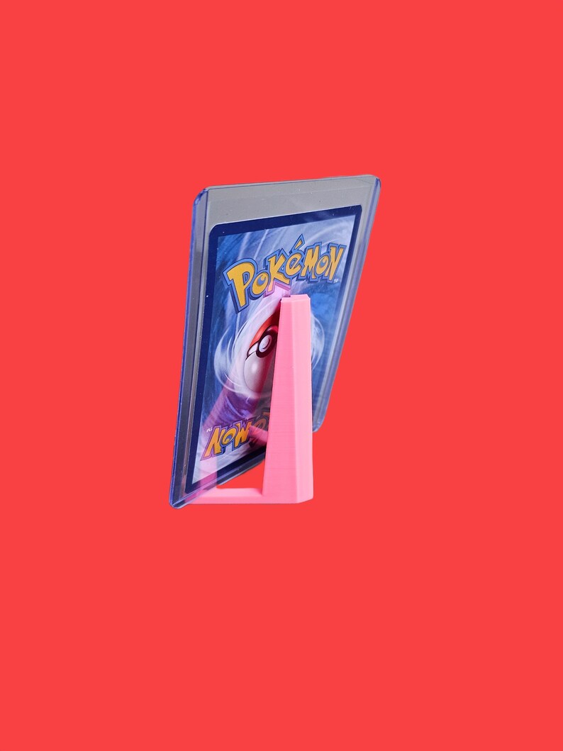 3D Printed Card Stand: Toploader Display for Pokemon, TCG & Sports ...