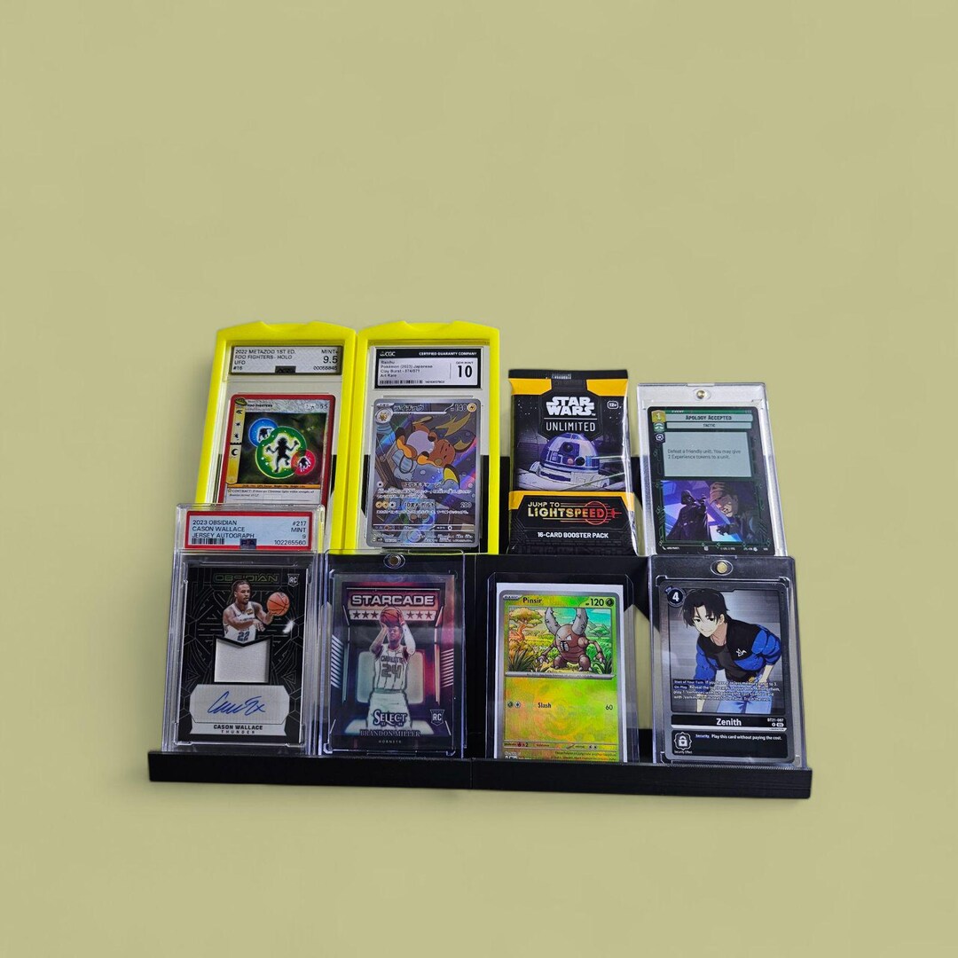 Breaker Card Stands, Stadium Toploaders, Graded Cards, Breakers, Raw ...