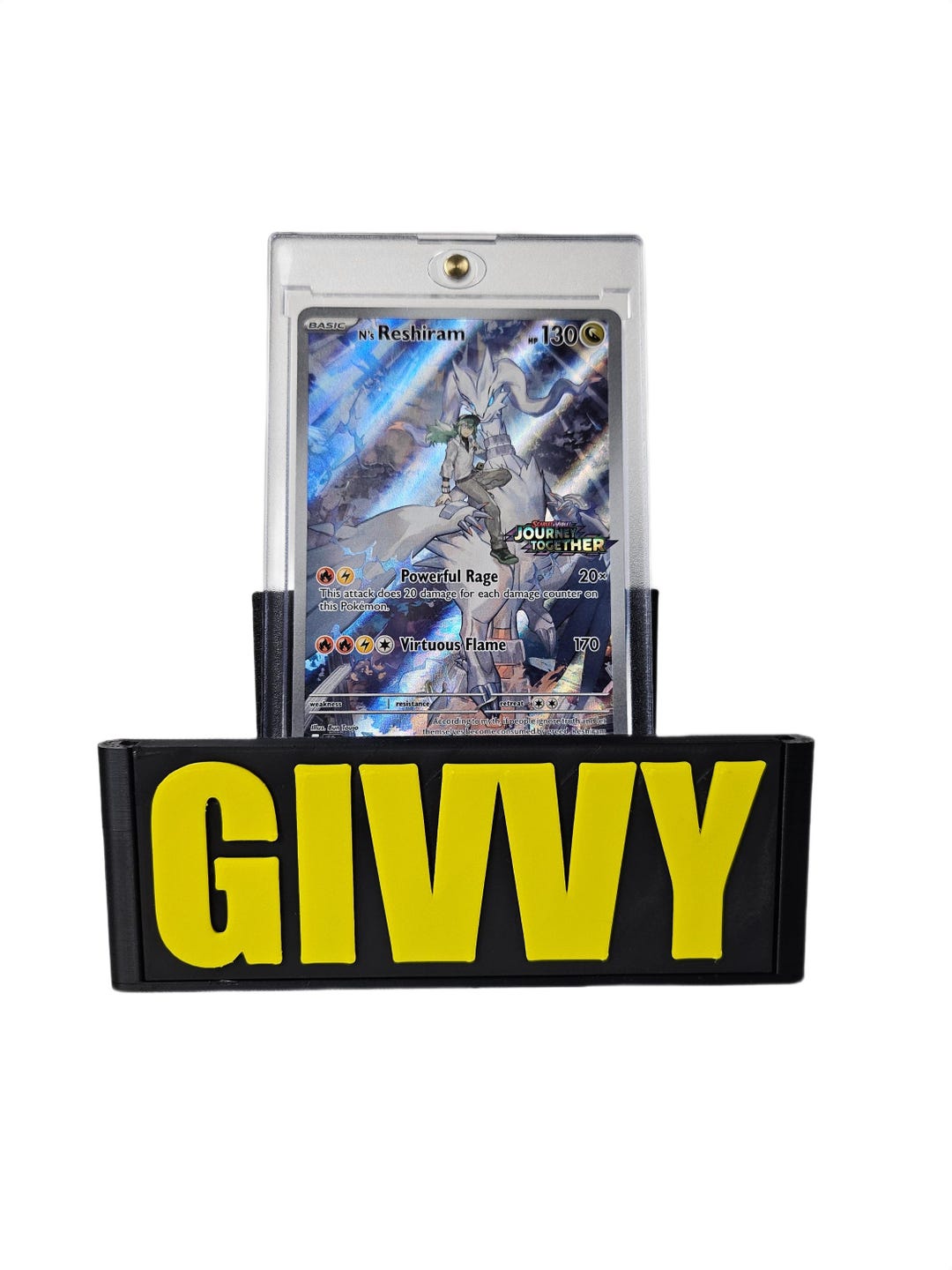 GIVVY Trading Card Stand: Adjustable Display Holder for TCG for ...