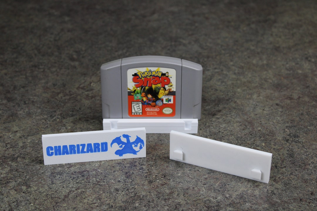 Custom 3D Printed Nintendo 64 N64 Game Stand Adjustable Tilt, Swappable ...