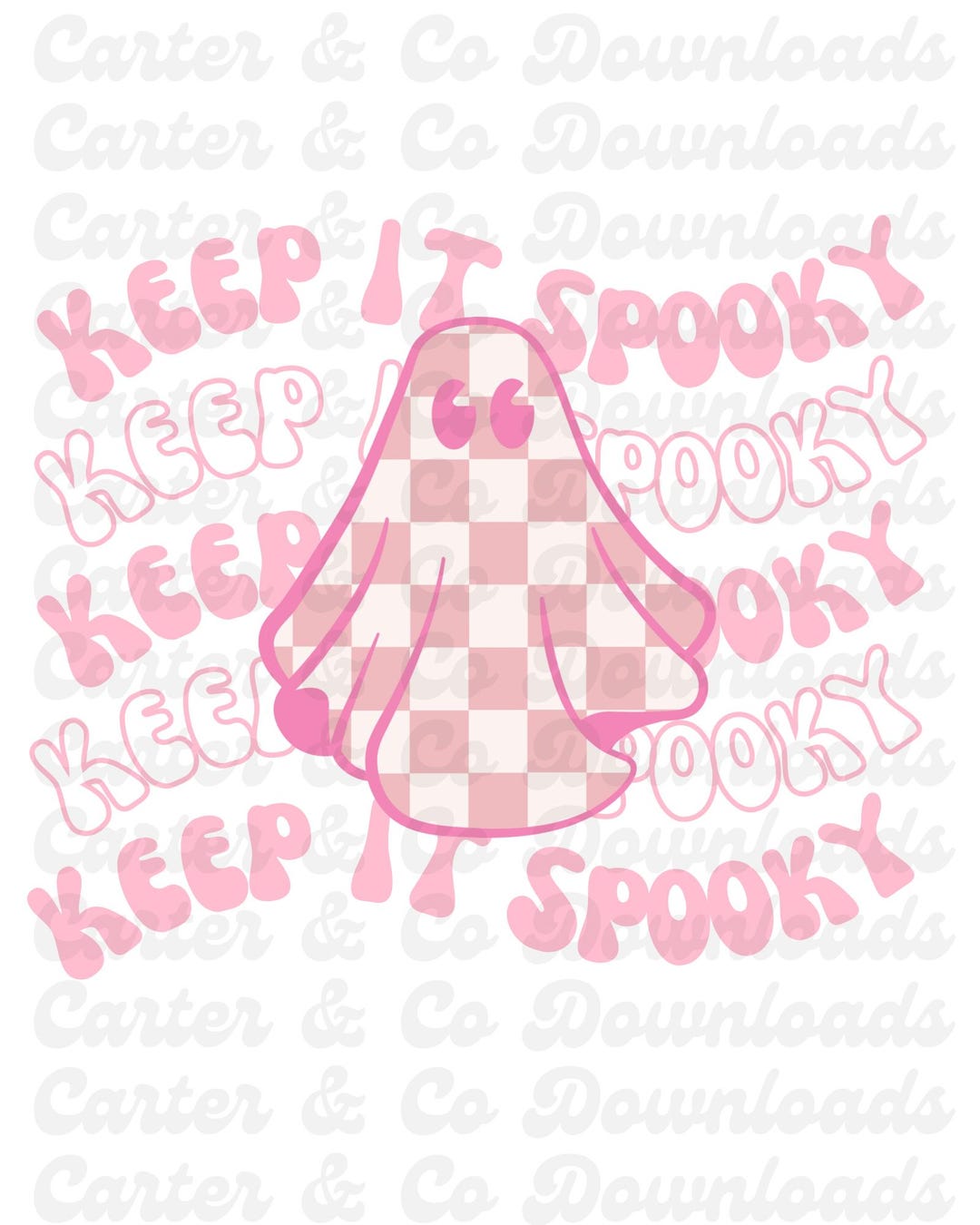 Keep It Spooky PNG | Pink Halloween | Girly Fall | Trendy Halloween ...