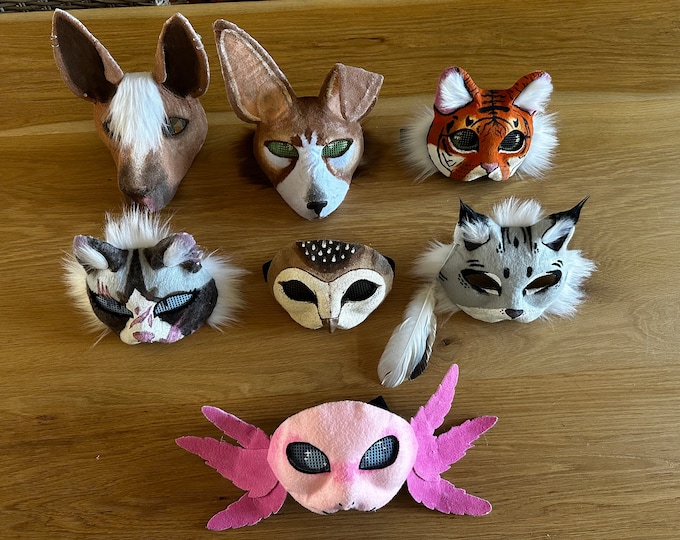 Premade Therian Masks - Etsy