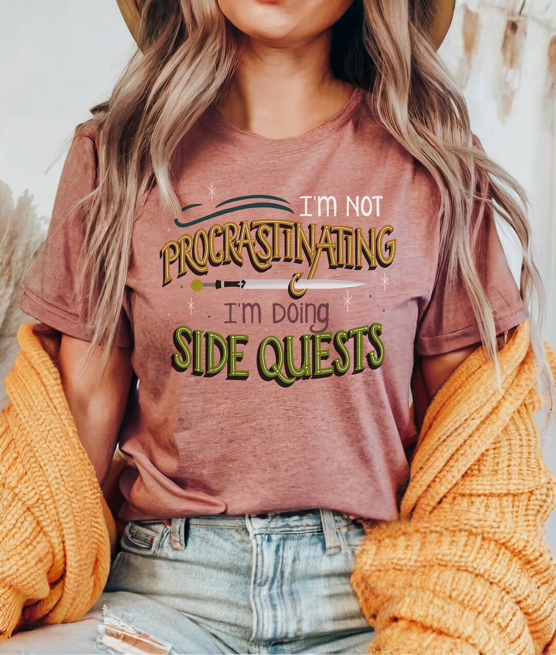 Side Quests T-shirt: Funny Gamer Unisex Tee - Etsy