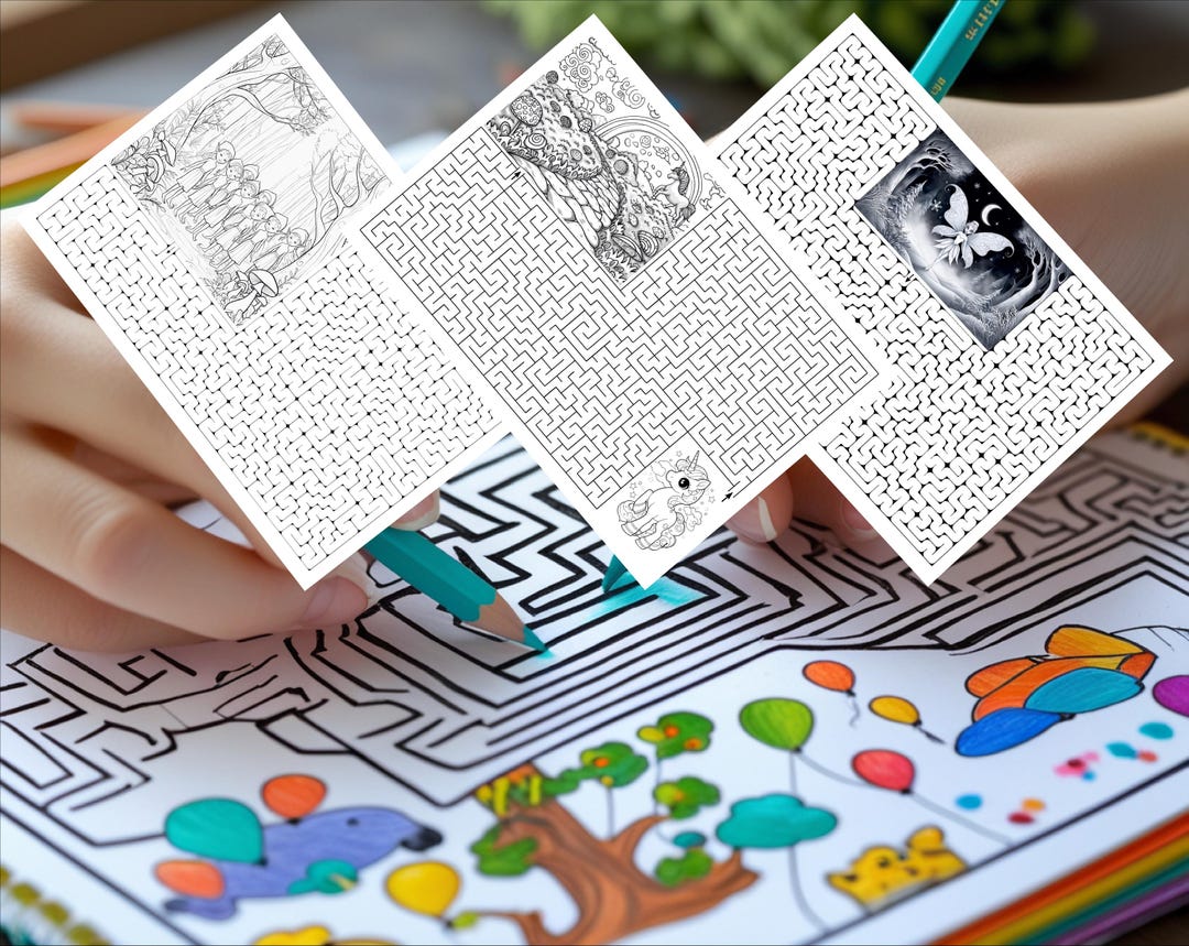 Puzzles for Children Under 12, Coloring Pages, Mazes for Kids Under 12 ...
