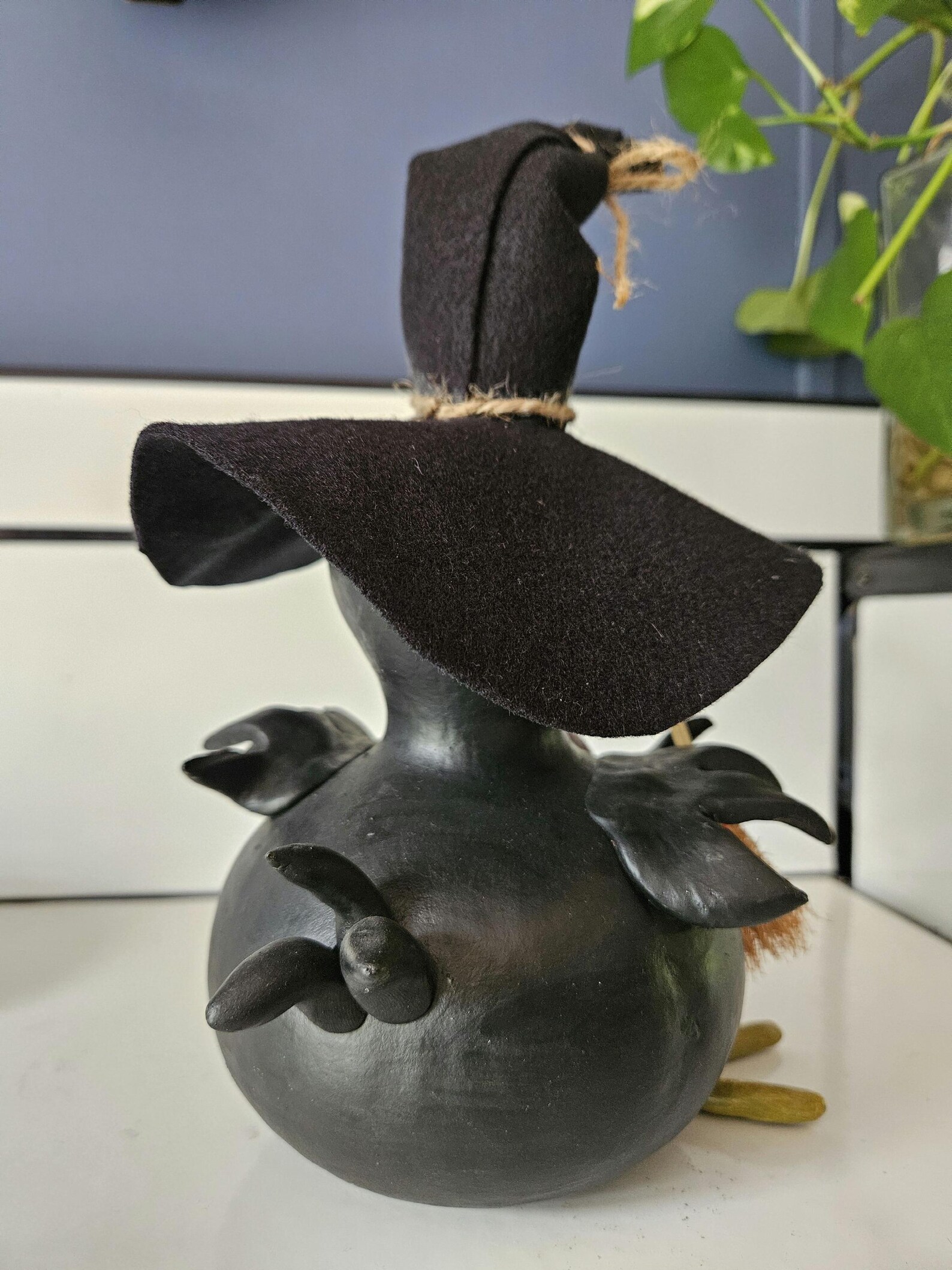 Cute Chicken Sculpted Halloween Witch - Etsy