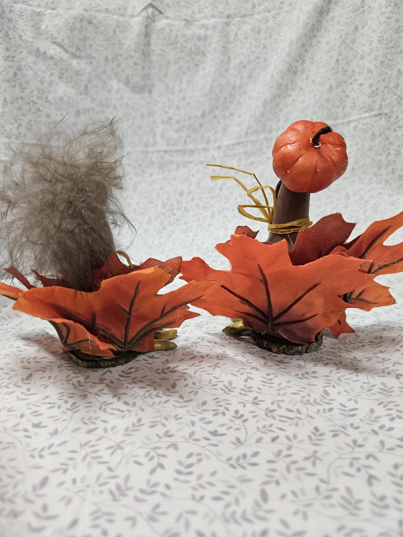 Silly Gourd Sculpted Turkey Desk Shelf Setter Decoration You Choose - Etsy