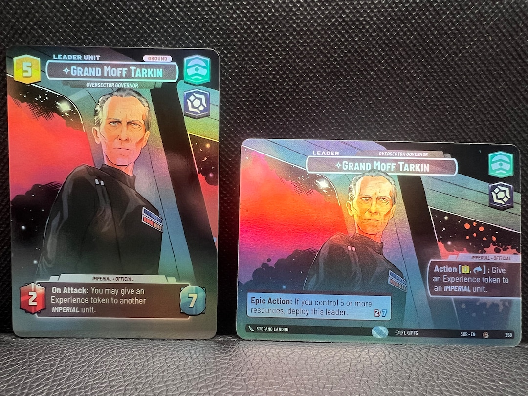 Grand Moff Tarkin Oversector Governor Showcase Proxy - Etsy