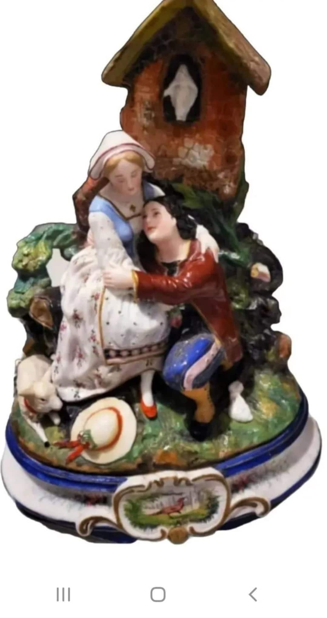 Antique French Porcelain Figurine by "letu and Mauger"- 2 - Etsy