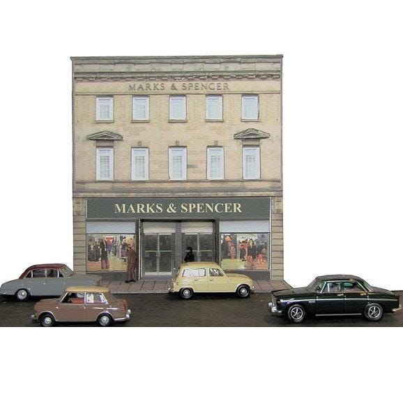 Kingsway, 00 Scale, Marks & Spencer Buxton Shop Building, Ready-made ...