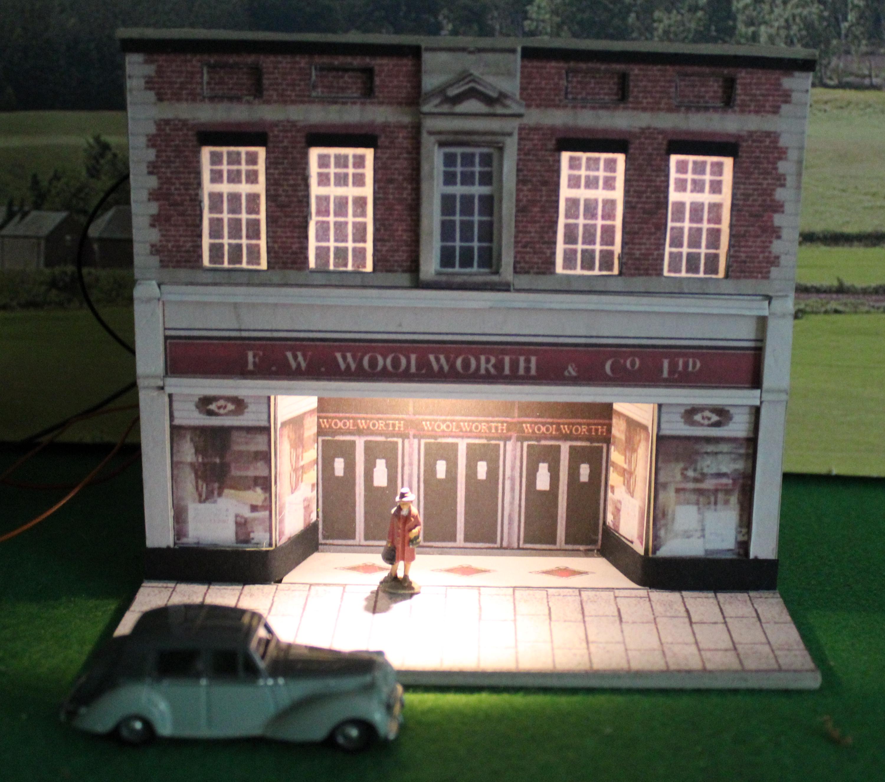 Kingsway, 00 Scale, Woolworths Shop Building, Ready-made. Model ...