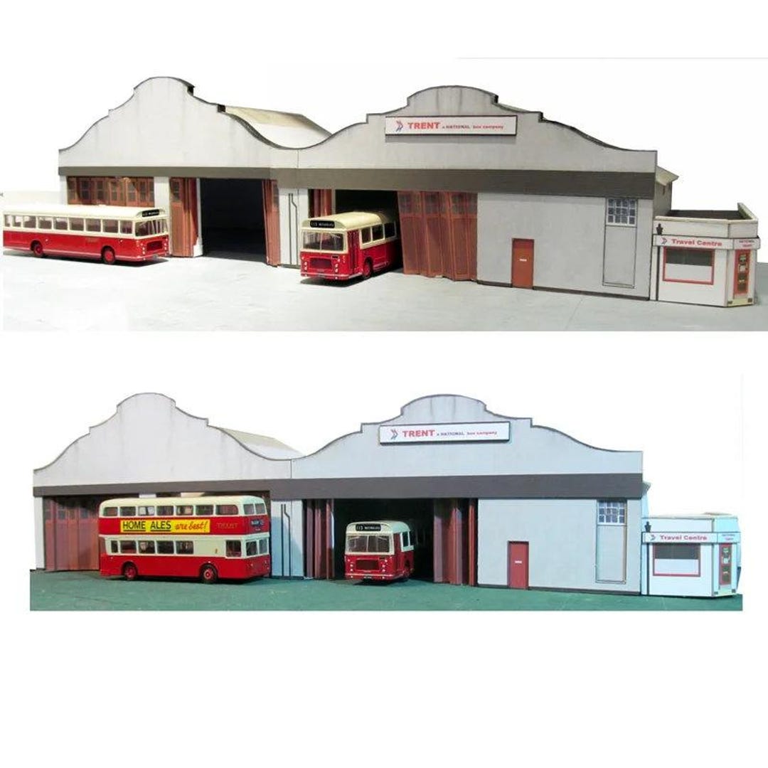 Kingsway, 00 Scale, Trent Matlock Bus Depot, Ready-made. - Etsy