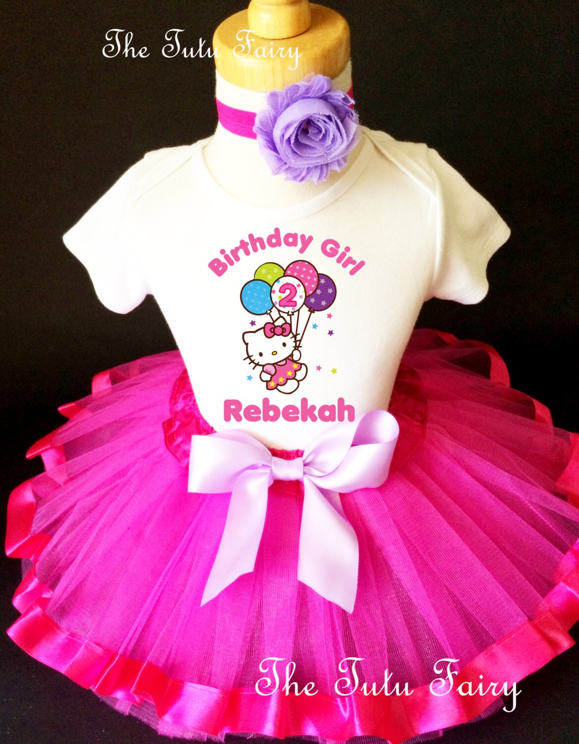 Hello Kitty Birthday Dress For Kids