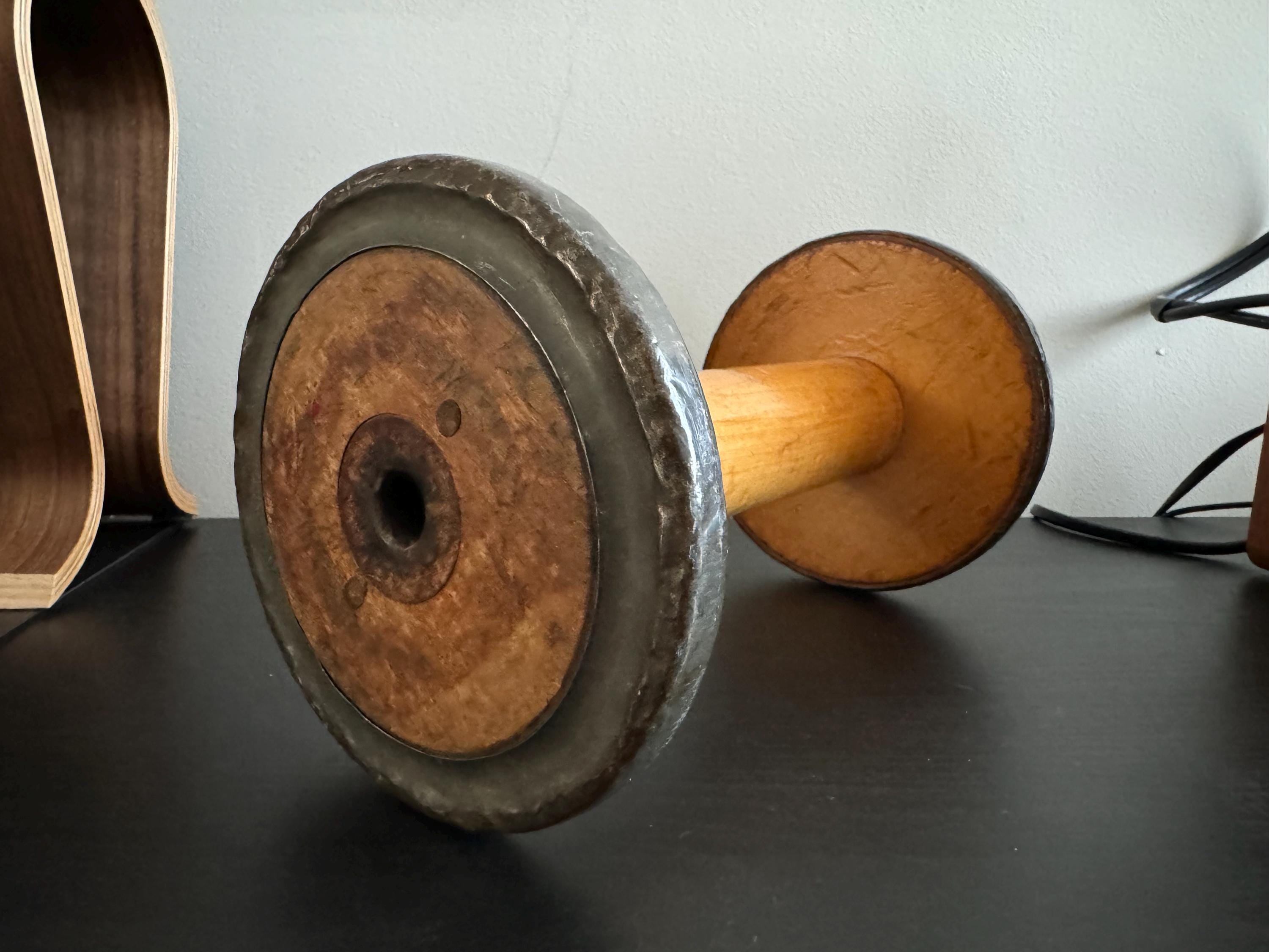 Industrial Antique Wooden Spool - Etsy