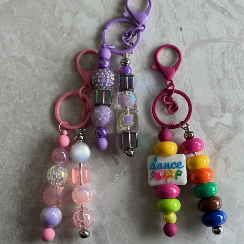 Beaded Bag Tag - Etsy
