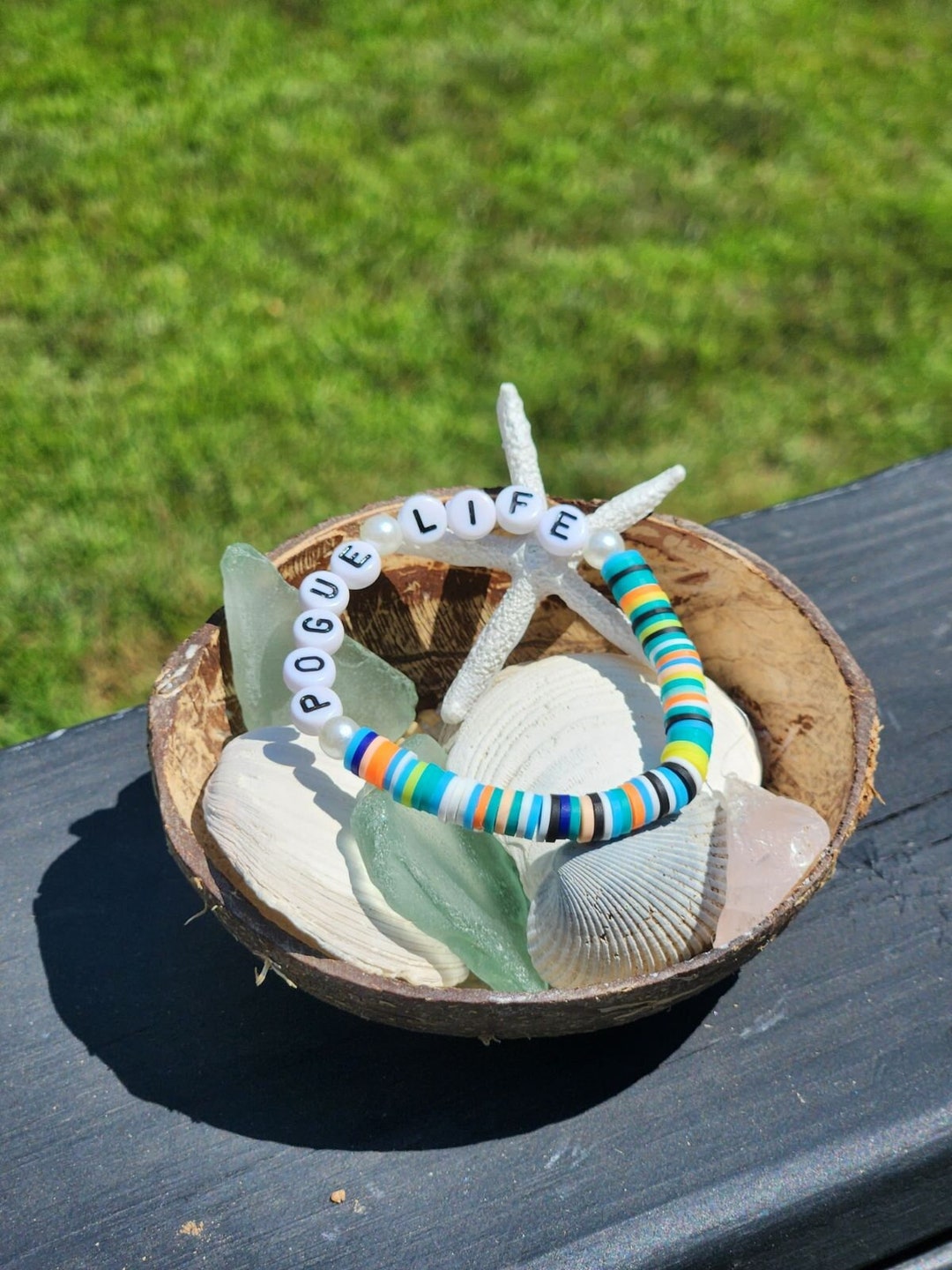 Outer Banks - OBX - Pogue Life - Clay Bead Bracelet - Etsy