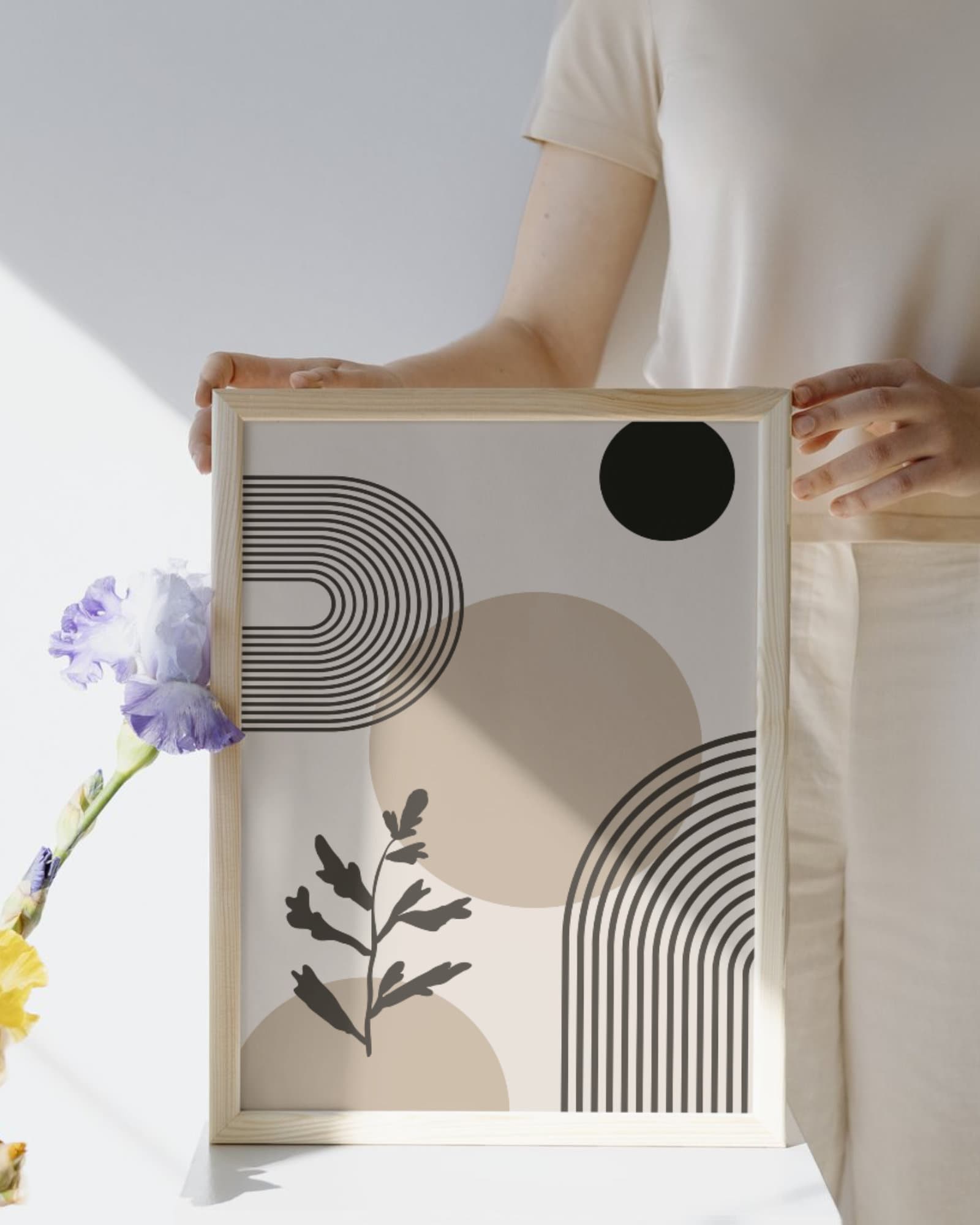 Minimalist Abstract Art Print - Etsy