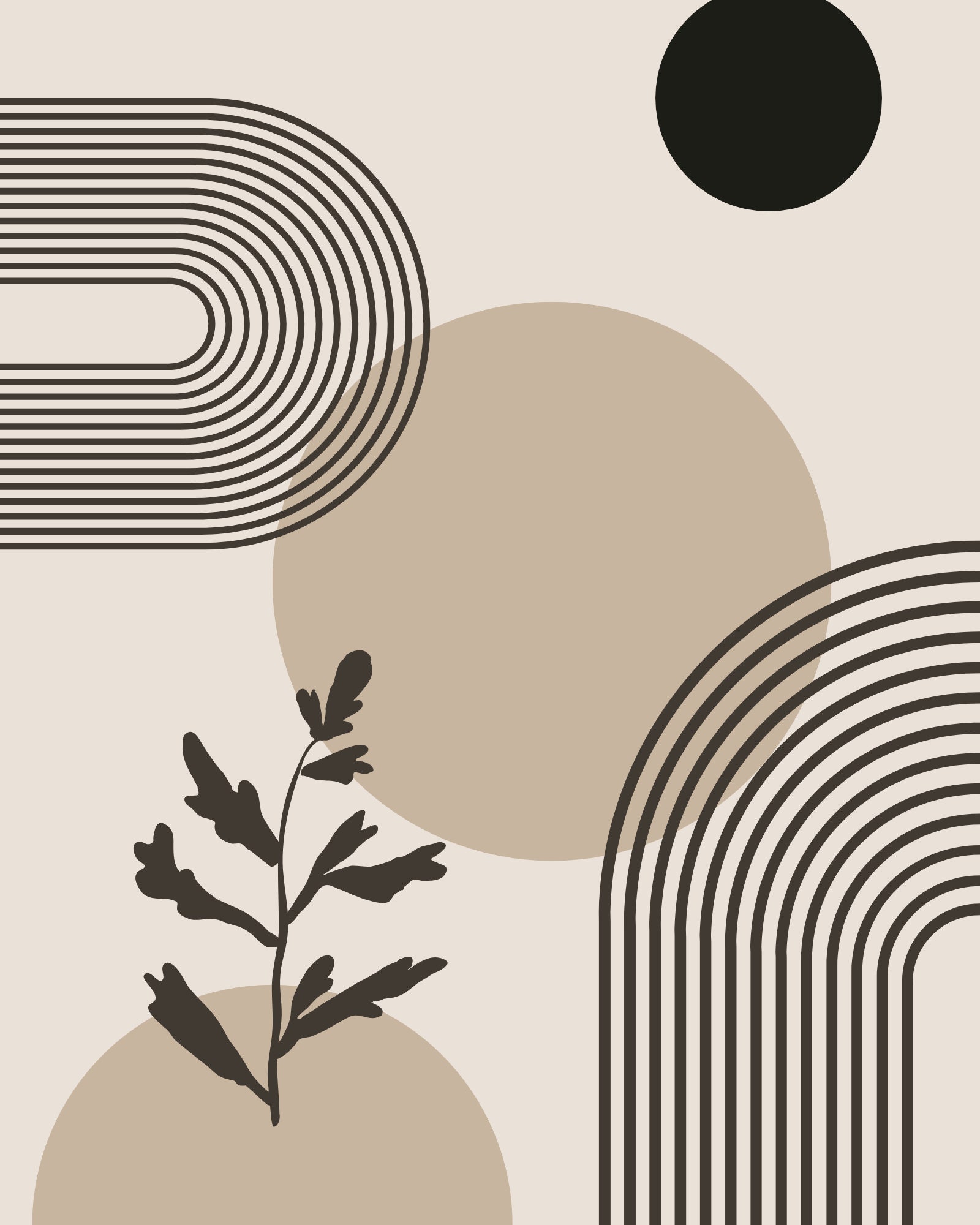 Minimalist Abstract Art Print - Etsy