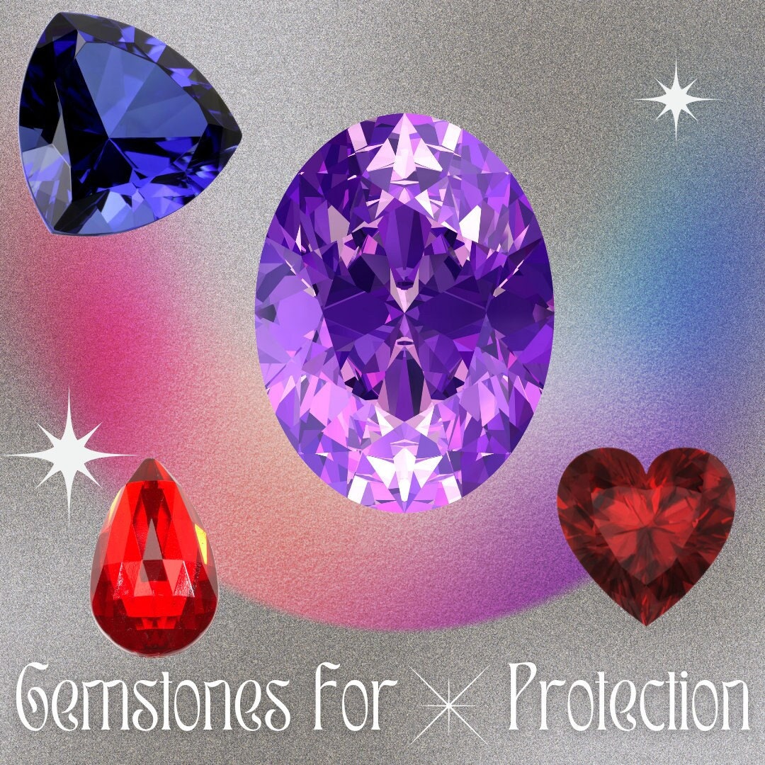 Gemstones for Protection: Lot of Semi-precious Gemstones for ...