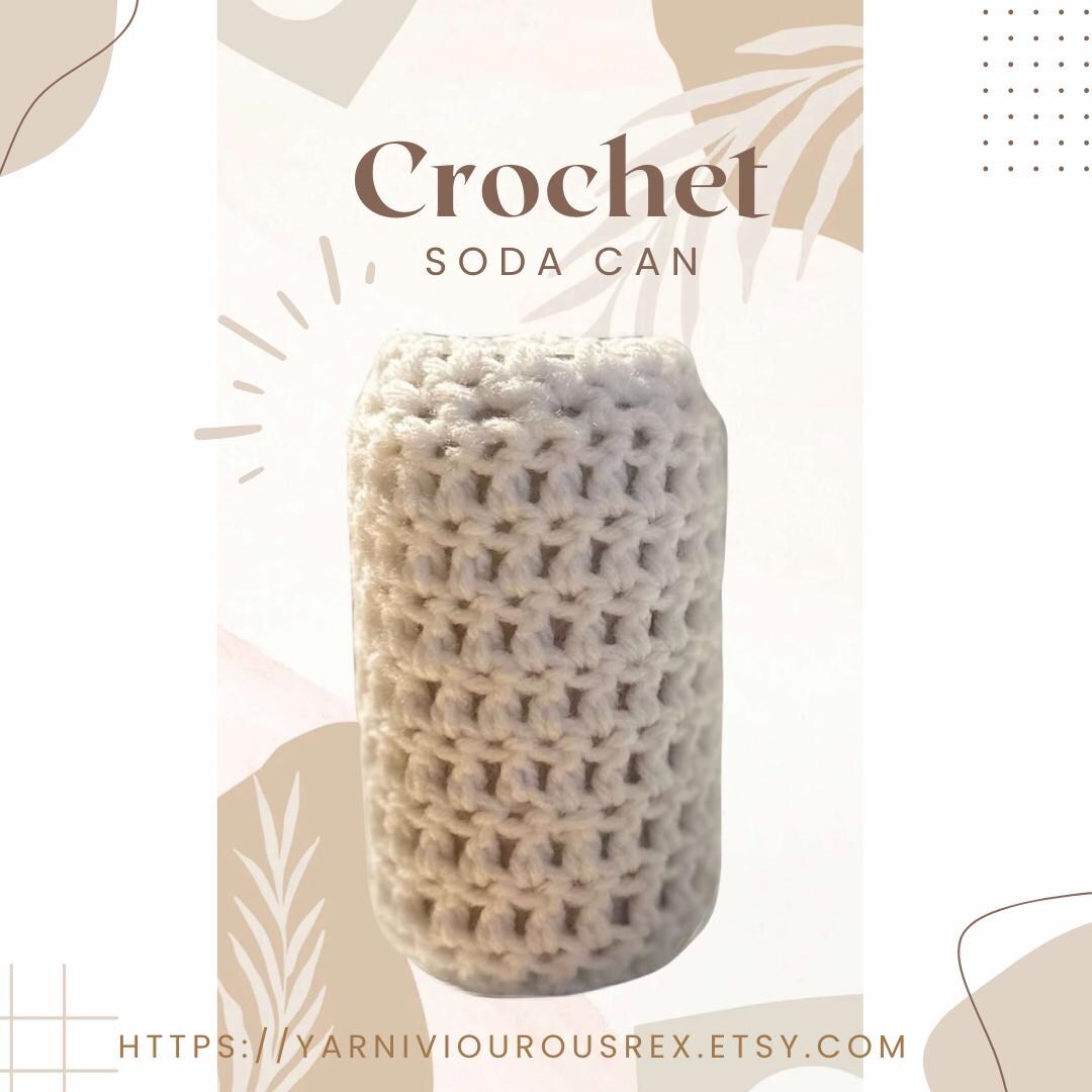 Lined Soda Can PATTERN - Etsy