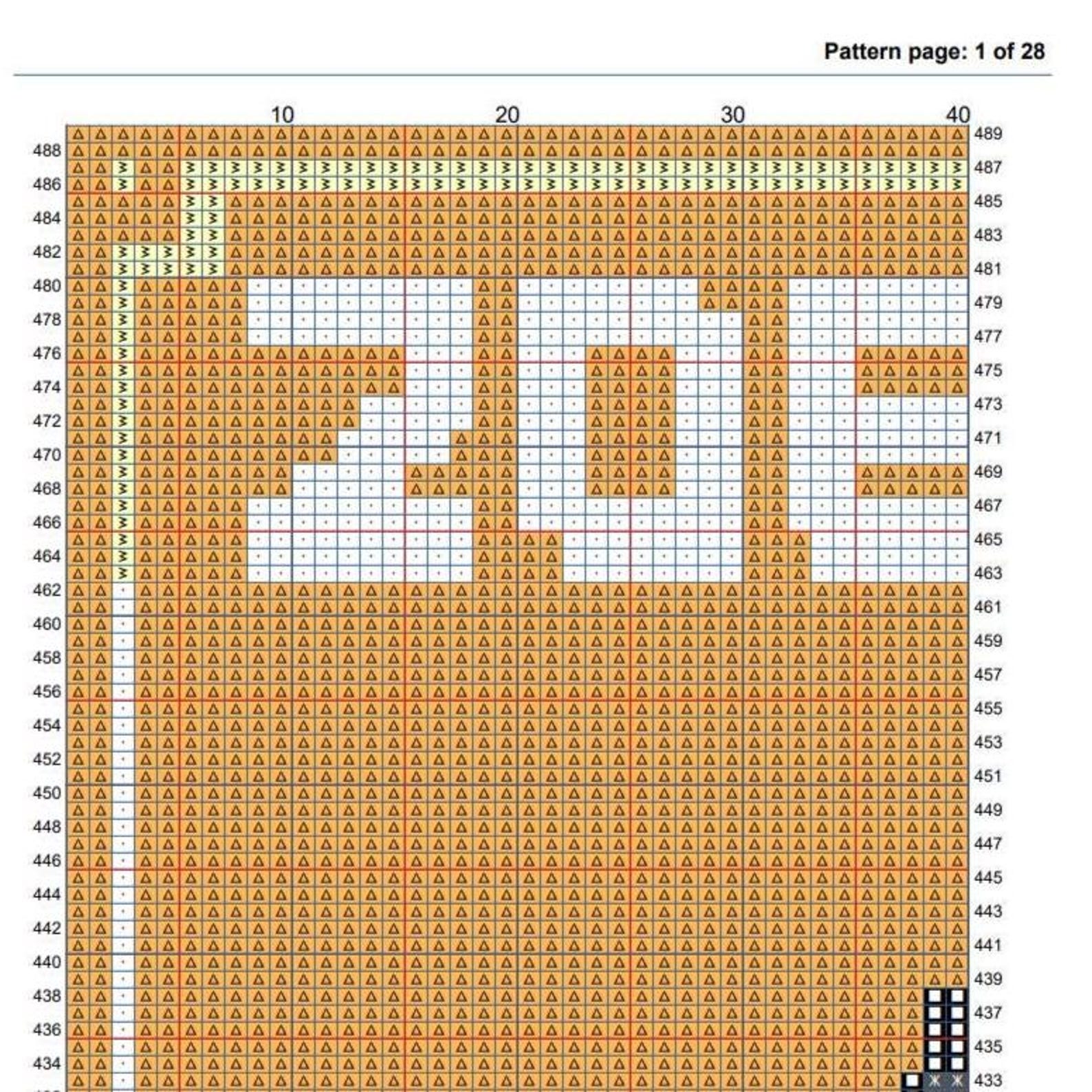 K-POP Tapestry Crochet + Crochet C2C + Cross Stitch Pattern (demon ...